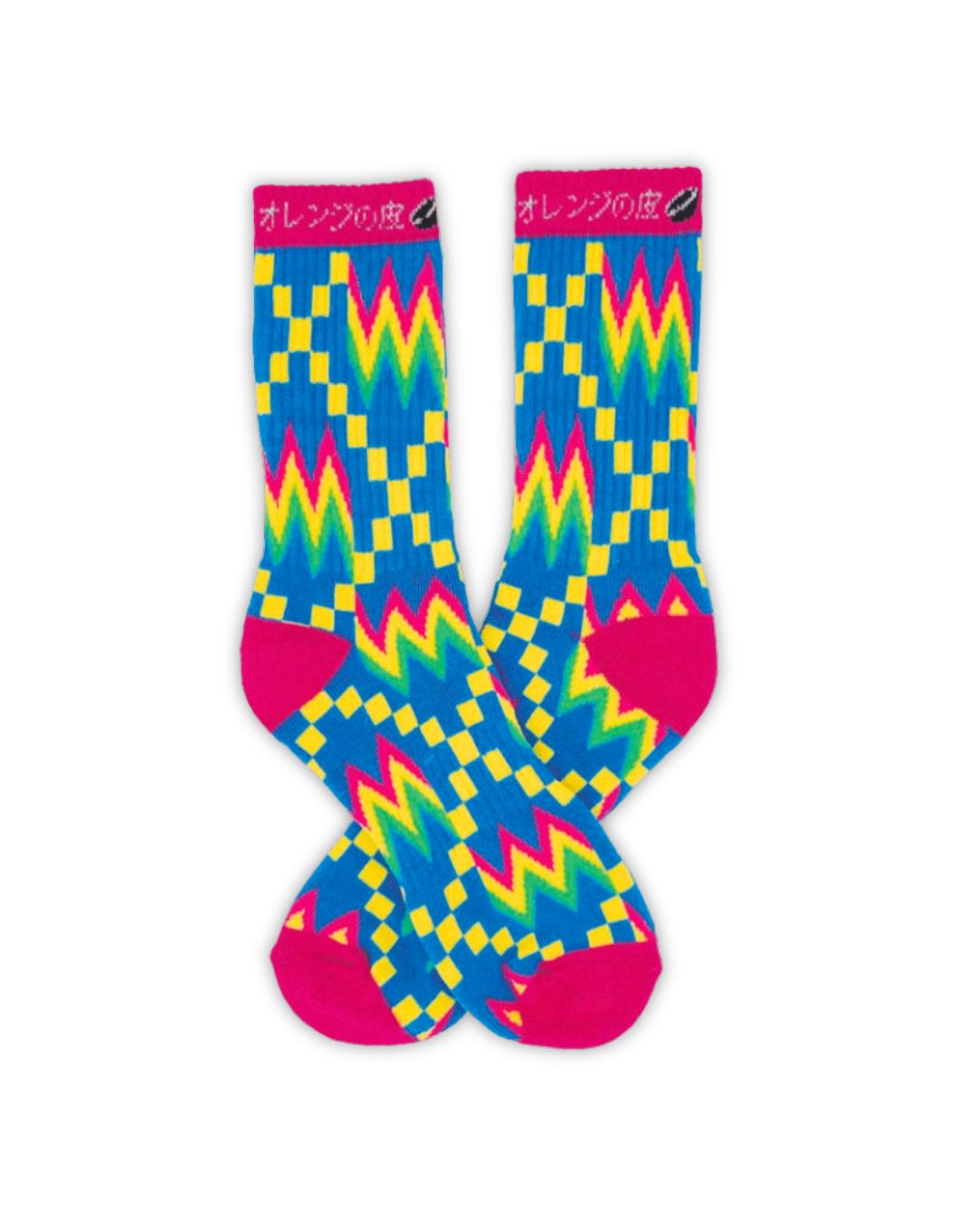All Purpose Socks - Future Funk – Orange Peel